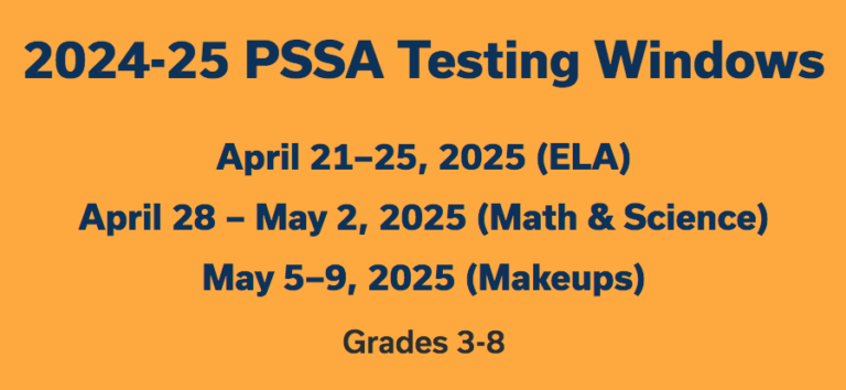 PSSA Information - Henry W. Lawton School